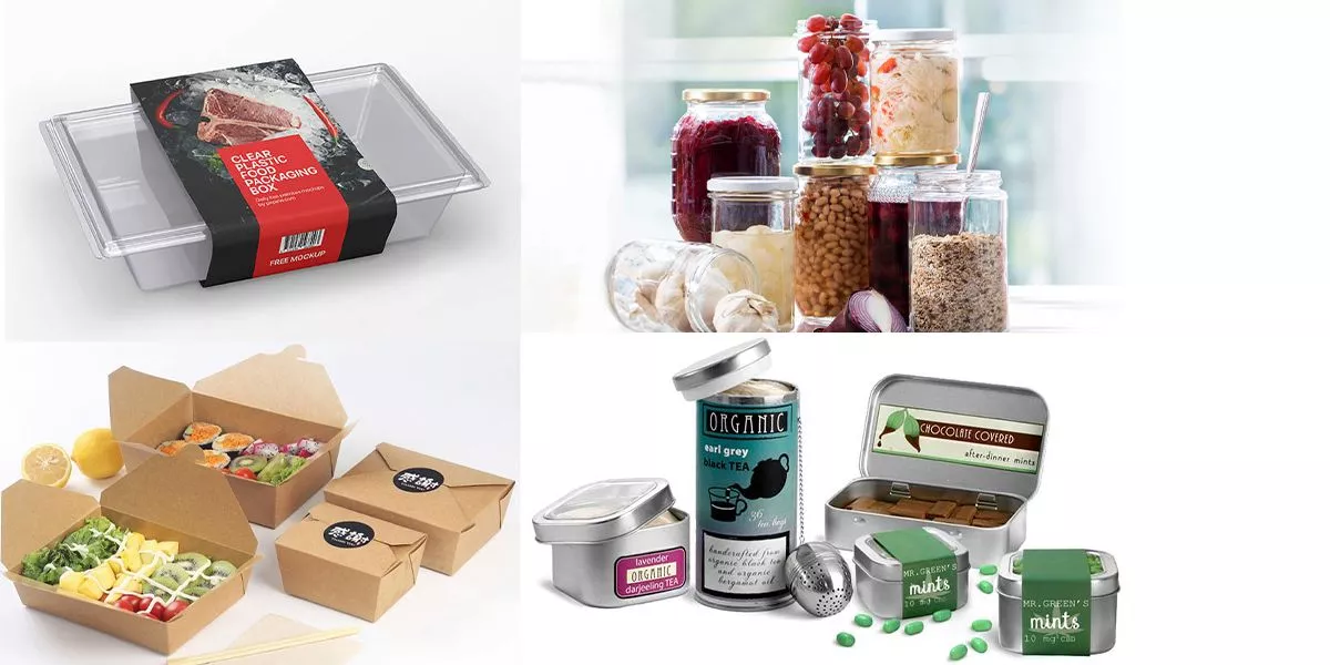 Types of Food Packaging Complete Detail | Instant Custom Boxes